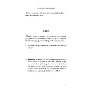 John Study Guide with DVD: Life in His Name (40 Days Through the Book)