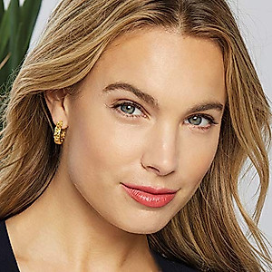 Ross-Simons 14kt Yellow Gold Byzantine Hoop Earrings