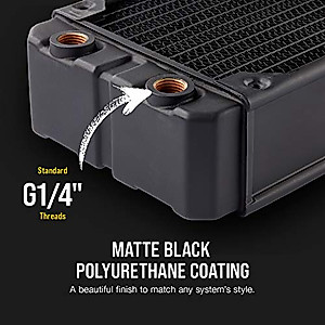 Corsair Hydro X Series XR7 240mm Water Cooling Radiator ,BLACK