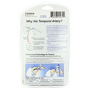Exergen Thermometer, Temporal Scanner 1 thermometer
