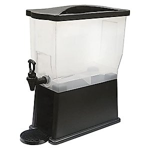 Winco Slim 3 Gallon Beverage Dispenser with Base