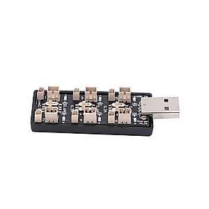 Battery Charger Module, USB to 3.7V Battery Charger Charging Accessory Supporting 0.2A/0.6A for Lithium Li-ion Battery for Lithium Battery Charging