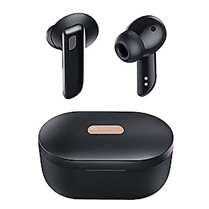 Phonicstudio Apex Pro Active Noise Cancelling Earbuds Bluetooth Headphones True Wireless Earbuds with Mic Bluetooth Earbuds 5.0 Immersive Sound Clear Call IPX5 25H for Sports/Work/Travel - Black