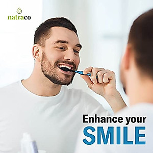 natraco Charcoal Bulk Toothbrushes Individually Wrapped - Deep Clean Charcoal Infused Soft Bristle – Multi Colored Tooth Brush with Covers - for Travel, Kids, Family, Dental Care Etc. 100 Count