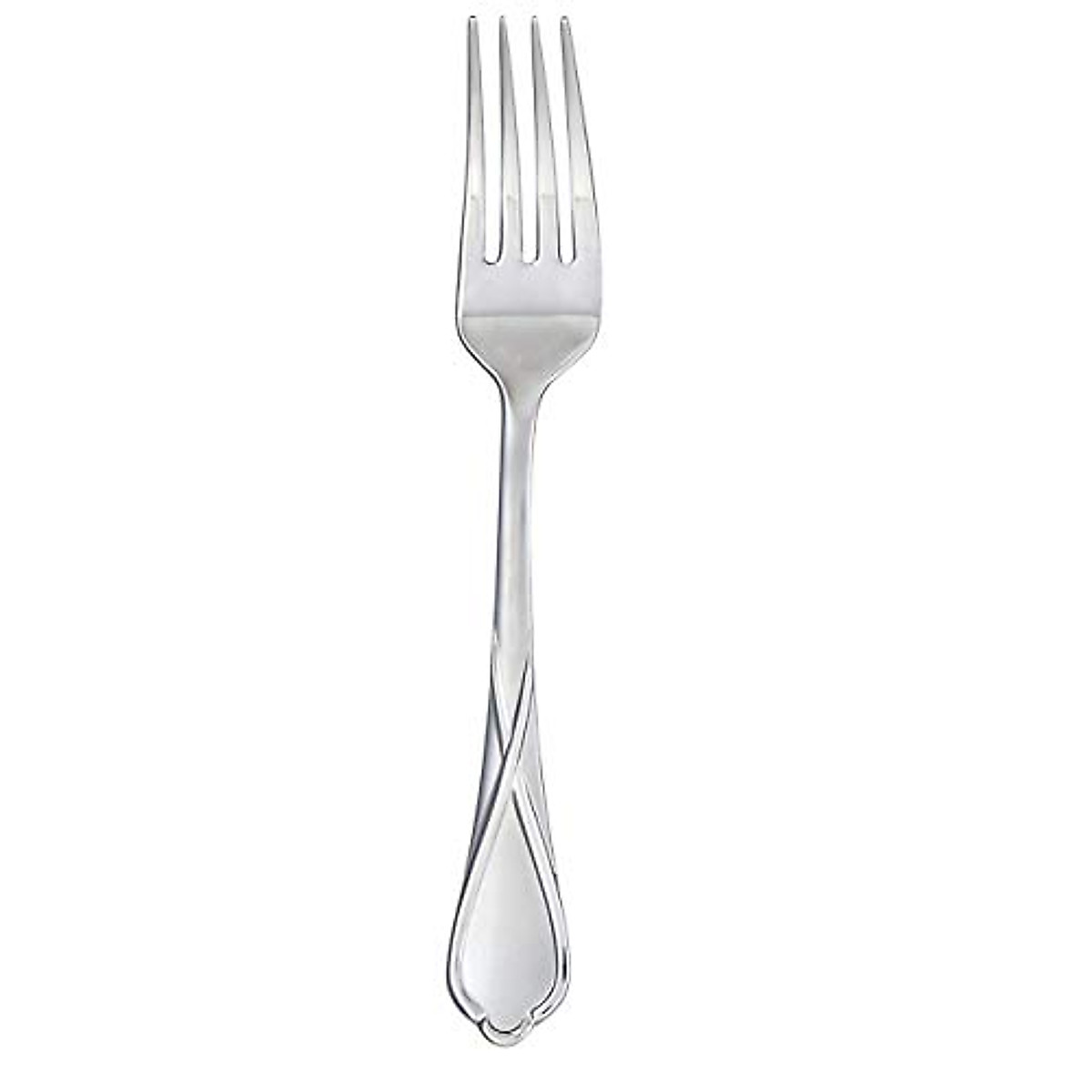 Cambridge Silversmiths Heather Sand 20-Piece Flatware Silverware Set, Stainless Steel, Service for 4, Includes Forks/Spoons/Knives