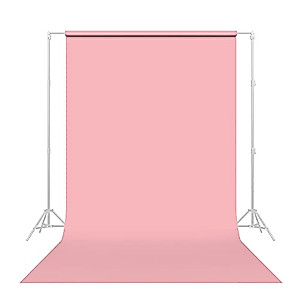 Savage Seamless Paper Photography Backdrop - Color #3 Coral, Size 86 Inches Wide x 18 Feet Long, Backdrop for YouTube Videos, Streaming, Interviews and Portraits - Made in USA