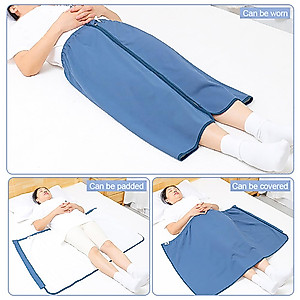Adult Diaper Skirt Incontinence Bed Pads Waterproof and Leak Proof Bed Mat Breathable Menstrual Period Mat One Piece Wearable Nursing Skirt for The Elderly Pregnant Women Patients Kids
