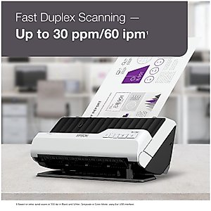 Epson DS-C330 Duplex Compact Desktop Document Scanner with Auto Document Feeder (ADF)