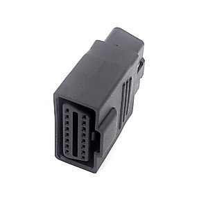 Lalomo Full 16 Pin OBDII Male to Female Connector Adapter OBD2 Saver Tool for Car Repair Shop or Testing Institution