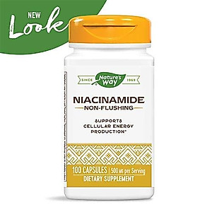 Nature's Way Niacinamide 500mg, Pack of 3