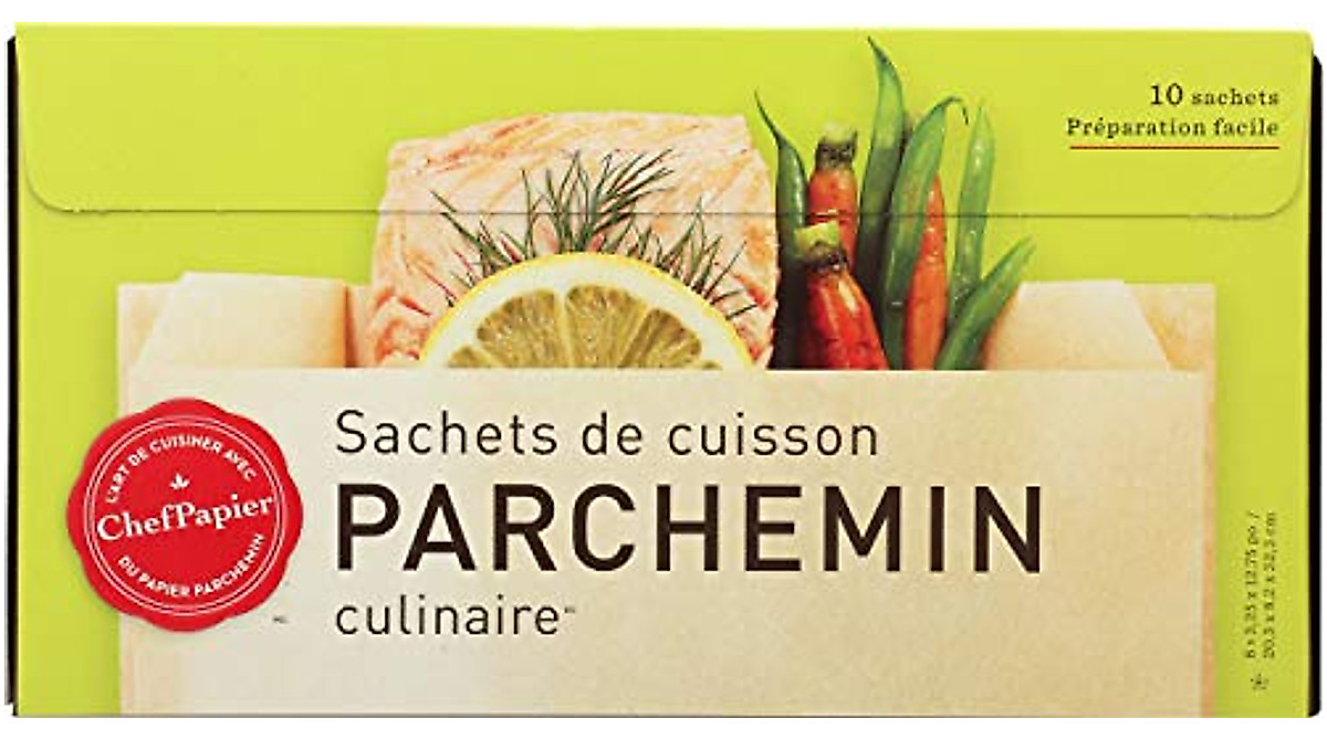 PaperChef Cooking Bags - Healthy & Versatile 10-ct