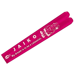 Doraemon Friends Jaiko Clear Chopsticks, Pink 491517
