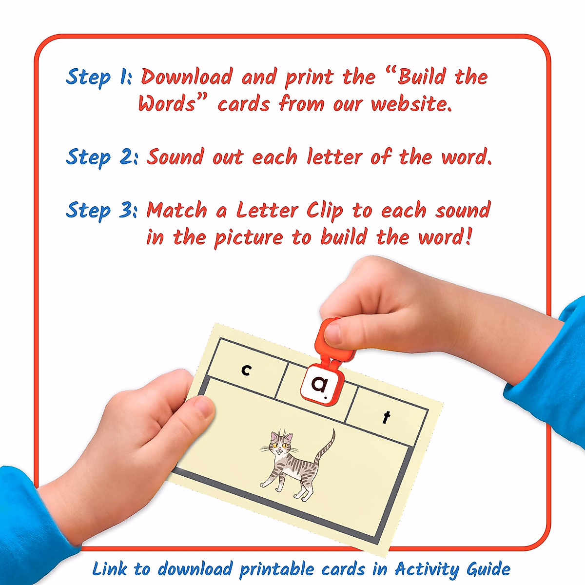 hand2mind Learn My Letters Fine Motor Clips, Kids Clothespin Activities, Letter Practice for Preschoolers, Toddler Alphabet Learning Toys, Pincer Grasp Toys, Fine Motor Toys, Reading Manipulatives