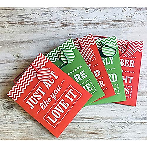 Large 13" Gift Bags - Pack of 5 - Funny Gift Wrap