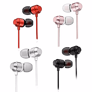 LUYANhapy9 Wired Headphones Earbuds,in-Ear Noise Cancelling Type-c Interface Magnetic Inhalation Ear-Type with Mic Black One Size
