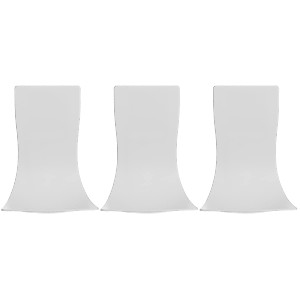 Cabilock 3 pcs Water Tray Black Serving Tray Laundry drip Catcher Wall Foam Hand soap Shower containers drip soap drip Catcher Drinking Pearlescent White Plastic Dispensing Tray