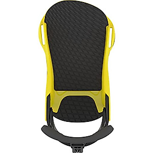 Union Cadet Pro Kids Snowboard Bindings Electric Yellow Sz M (6-7.5)