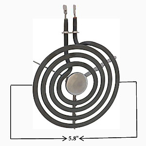Kitchen Basics 101 WB30T10078, WB30X24401 Electric Range 4 Turn 6" Surface Element Replaces GE WB30X20479, PS11721464, WB30T10027, WB30T10111