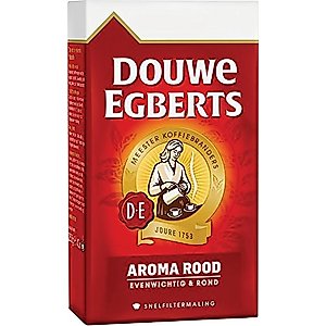 Douwe Egberts Aroma Rood Ground Coffee, 250g (Pack of 1)