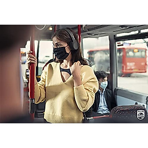 PHILIPS H4205 On-Ear Wireless Headphones with 32mm Drivers and BASS Boost on-Demand, Black