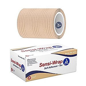 Dynarex Sensi Wrap, Self-Adherent 2" x 5 yds Tan 36/Cs