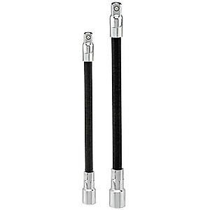 VCT 2Pc Flexible Extension Bar Set, Includes 1/4" Dr x 6" long & 3/8" Dr x 8" long