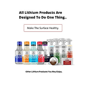 Lithium Hyper Cleanse- All Purpose Cleaner- Newest Science in Cleaning Leather, Plastic, Carpet, Vinyl, Removes The Toughest Stains, Protects, Penetrates Cracks and Grooves. (16oz)