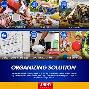 [ 12 COUNT ] Extreme THICK -3 MILL- Extra Large Super Spacious Strong CLEAR Big Bags, - Zipper Top - 5 GALLON, 3 Mill, Size 18"x24" Plastic Food Storage Bags For Clothing, Toys, Storage, Organization