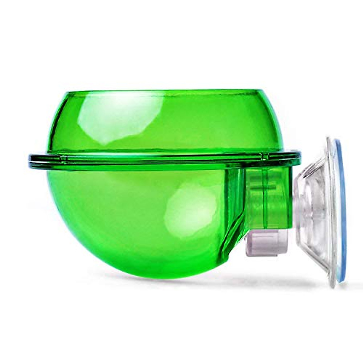 Suction Cup Reptile Feeder, Anti-Escape Reptile Food Bowl, Chameleon Bowl, Worm Live Fodder Container ,Translucent Home Pet Feeder Supplies Accessories for Tortoise Gecko Snakes Chameleon Iguana