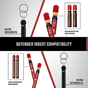 ASP D1 Insert for The Metro Defender D1 Pepper Spray, Pack of 2