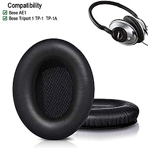 Ear Pads for Bose AE1 Triport 1 TP-1 TP-1A Headphones- Cosyplus Replacement Ear Cushions EarPads for Bose TP1A