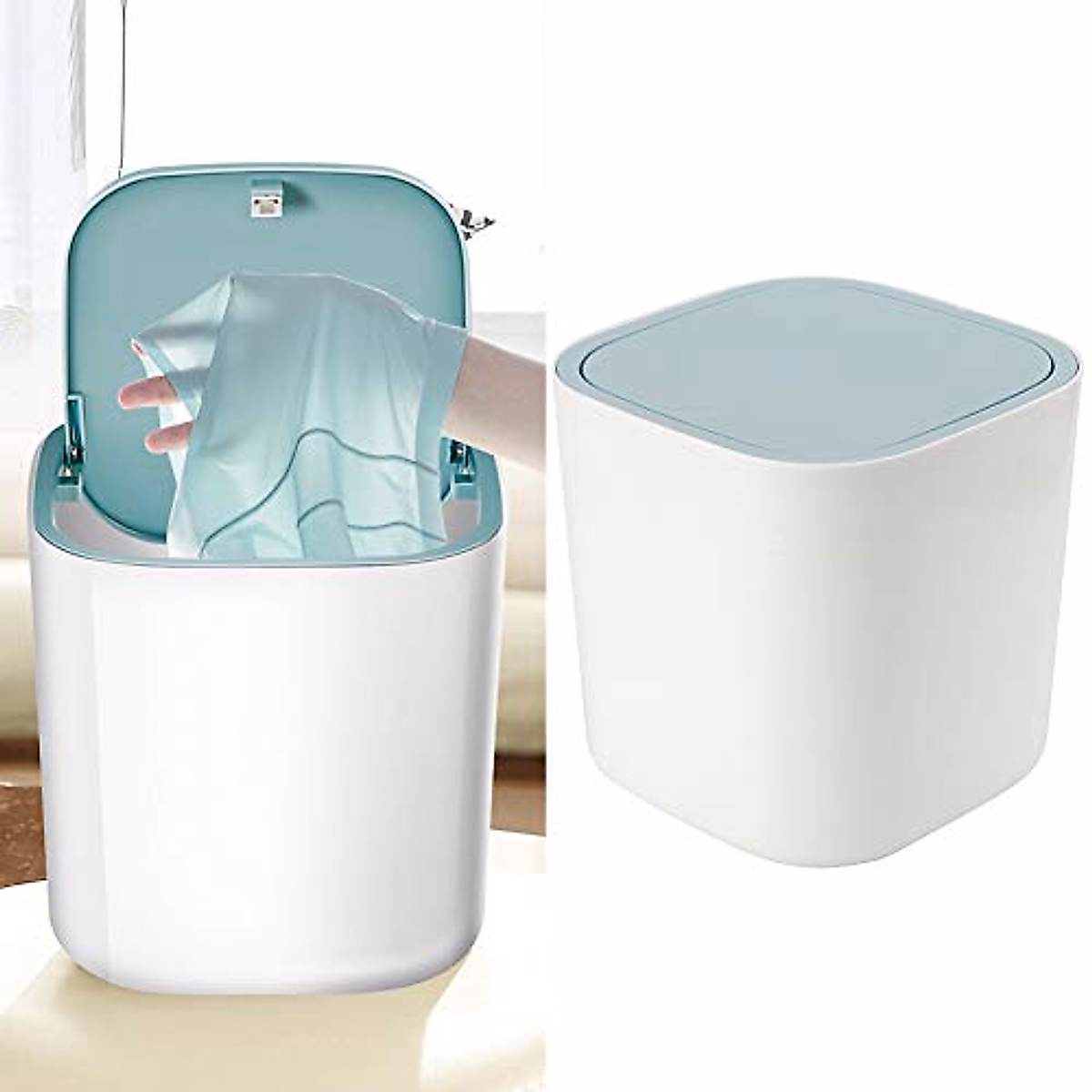 2020 New Upgraded Portable Washing Machine, 3.8L USB Powered Fully Automatic Desktop Laundry Machine, Mini Washing Machine for Camping, Dorms, Apartments, Business Trips