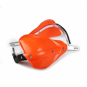 JFG RACING Orange Motorcycle Handguards Aluminum Universal Hand Guards For Motocross Dirt Bike EXC EXCF SX SXF SXS MXC MX XC XCW XCF XCFW EGS LC4 Enduro