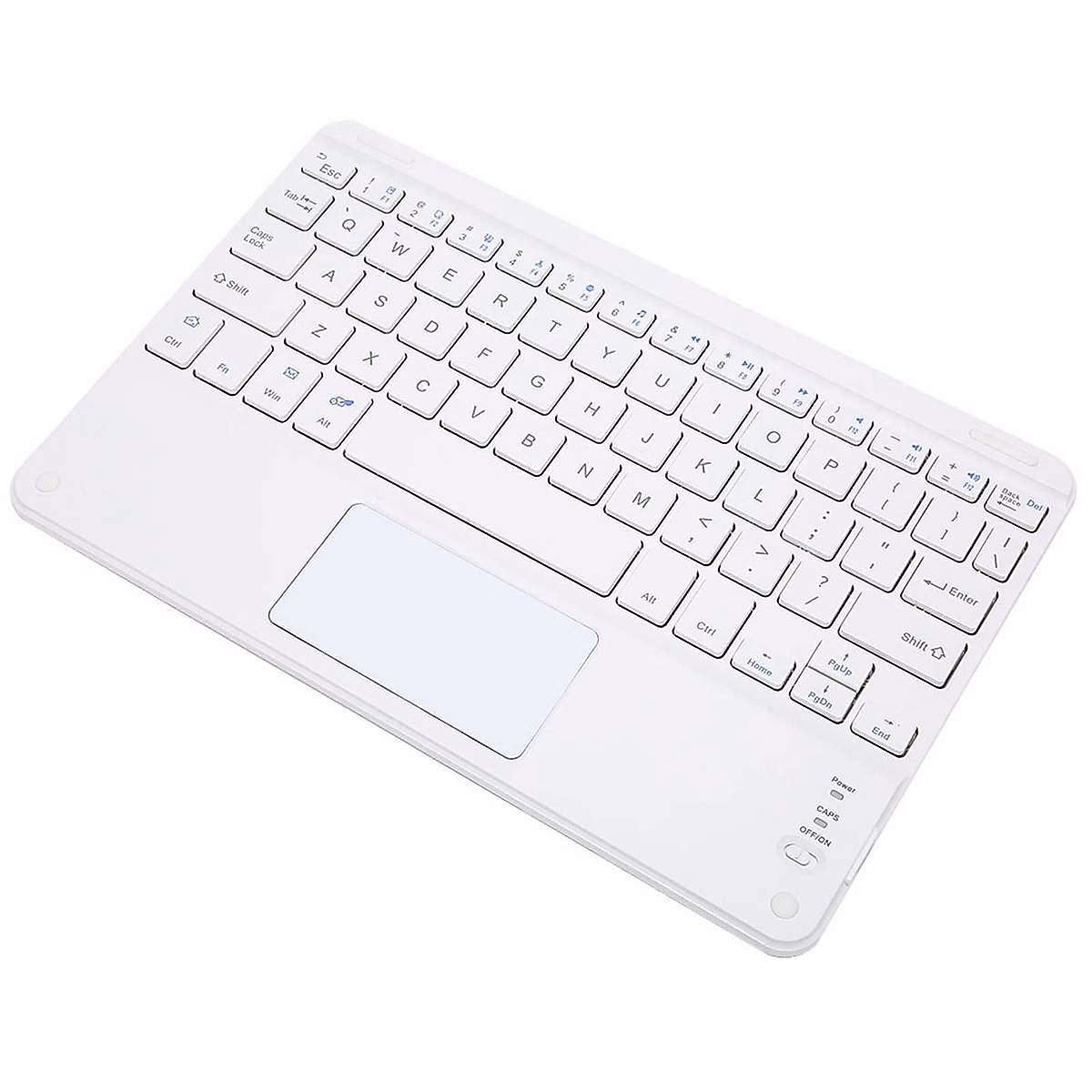 ASHATA Bluetooth Touchpad Keyboard,Portable Wireless Keyboard with Touchpad,9in Scissors Feet Design Ultra Slim Bluetooth Keyboard for Android/iOS/Windows