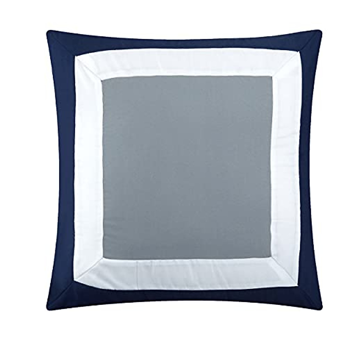 Chic Home 10-Piece Bed in a Bag Comforter Set, Brushed Microfiber,Shams, Decorative Pillows and Sheet Set Included, Queen, Navy