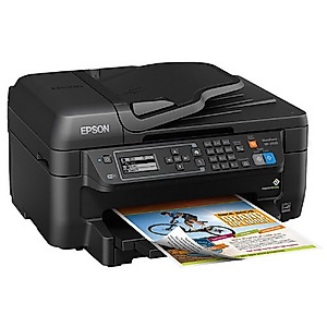Epson Workforce WF-2650 All-in-One Wireless Color Printer with Scanner, Copier and Fax