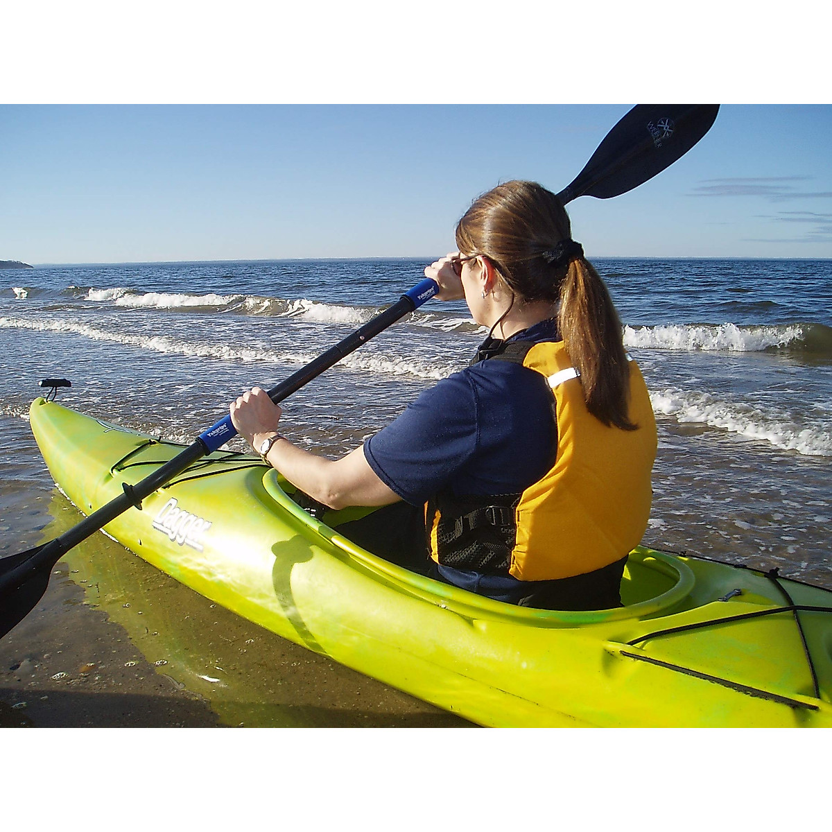 Yakgrips Takeapart Kayak Paddle Grips, No-Slip, Prevents Blisters (Black) - Cascade Creek