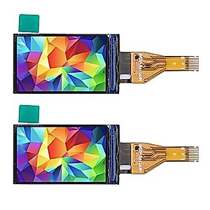 BOLORAMO 135x240 Resolution IPS Display Module, Small Power Consumption Quick Response SPI Interface Non Flash Thin IPS Display Module for Controller Board