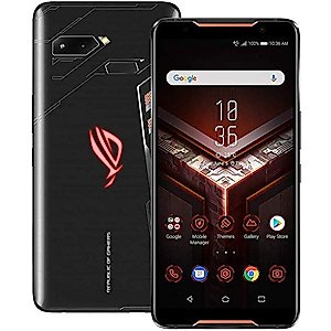 ASUS ROG Phone (ZS600KL) 6.0 inchs with 8GB RAM / 512GB Storage, (GSM ONLY, NO CDMA) Factory Unlocked International Version No-Warranty Cell Phone (Black)