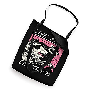 Live Fast! Eat Trash! Tote Bag