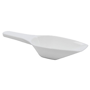 EISCO 12PK Scoops, 50ml (1.7oz) - Polypropylene Plastic - Flat Bottom - Excellent for Measuring & Weighing - Autoclavable