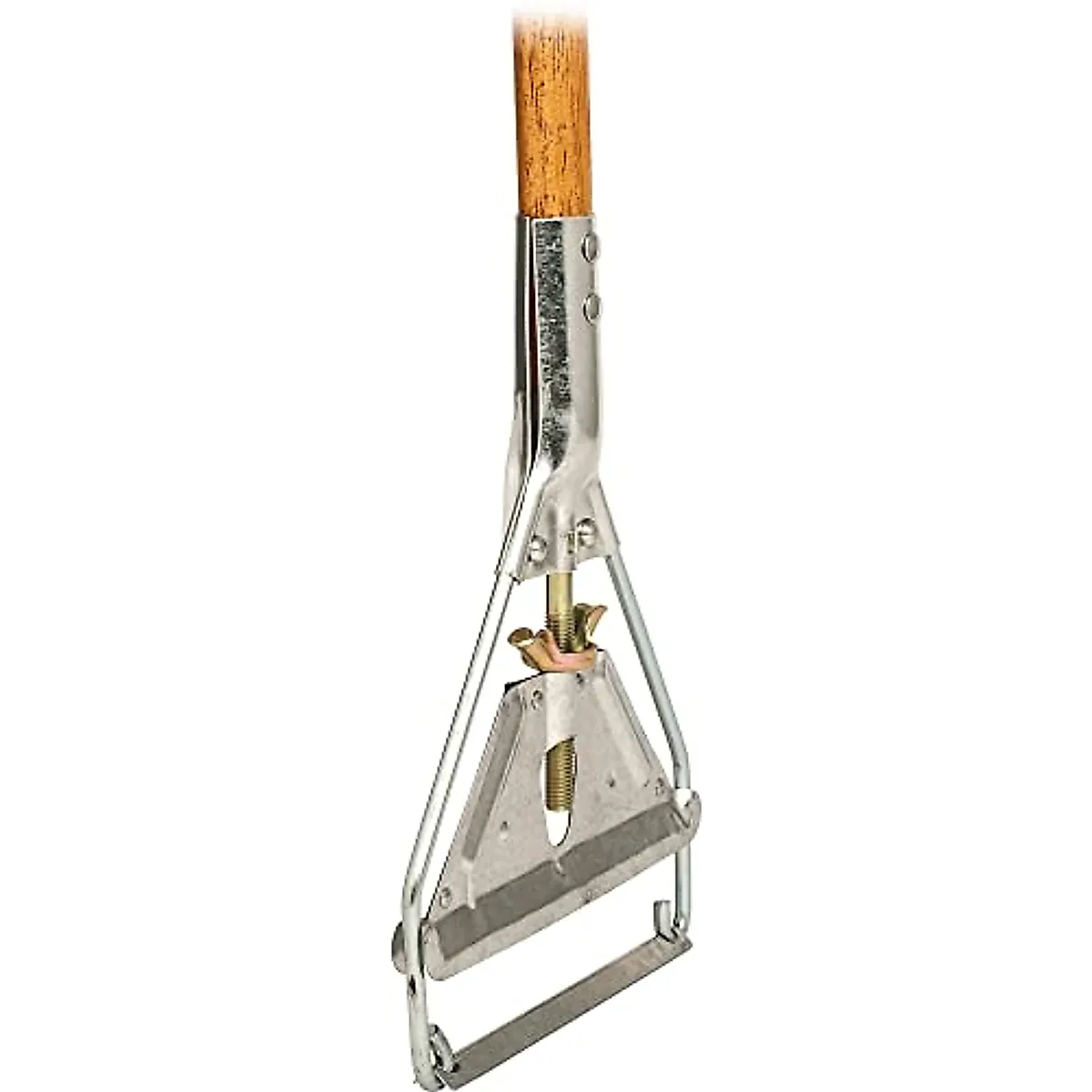 Genuine Joe-GJO54201 Cotton Wet Mop with Handle 60" Width x 0.94" Height; Cotton HeadWood Handle – Lightweight