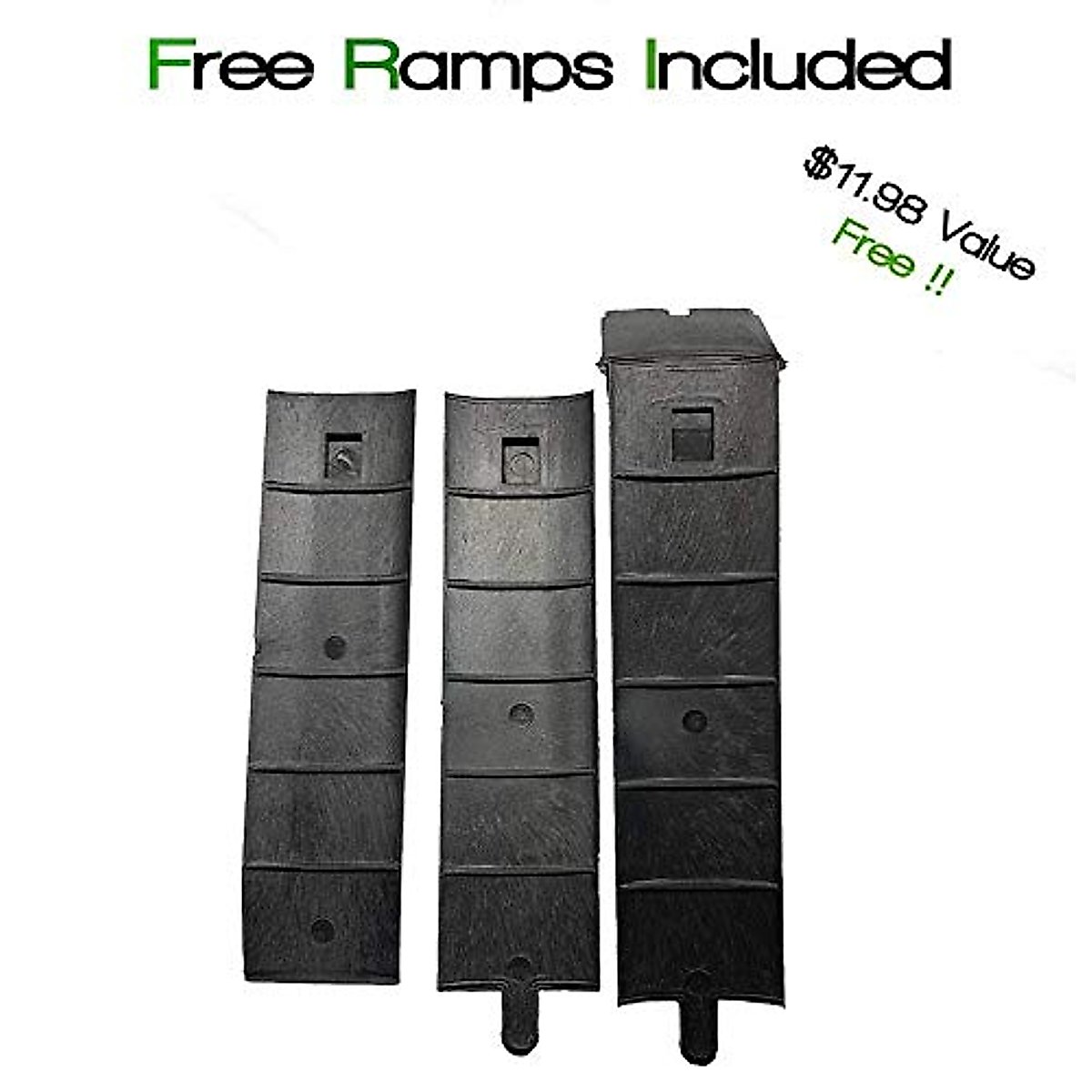 RinneTraps - 2 Pack Walk The Plank Mouse Trap | Bucket Mouse Trap | Mini Flip N Slide | 2 Free Ramps Included- Multi Catch, Auto Resetting | Humane | Catch and Release | Or Lethal