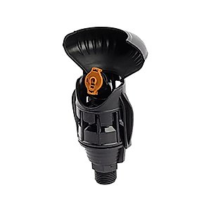 UXZDX 1/2" Male Thread 180° Rotating Nozzle Long Distance Spray Lawn Irrigation Sprinklers Garden Agricultural Irrigation Sprayers (Size : 5PCS)