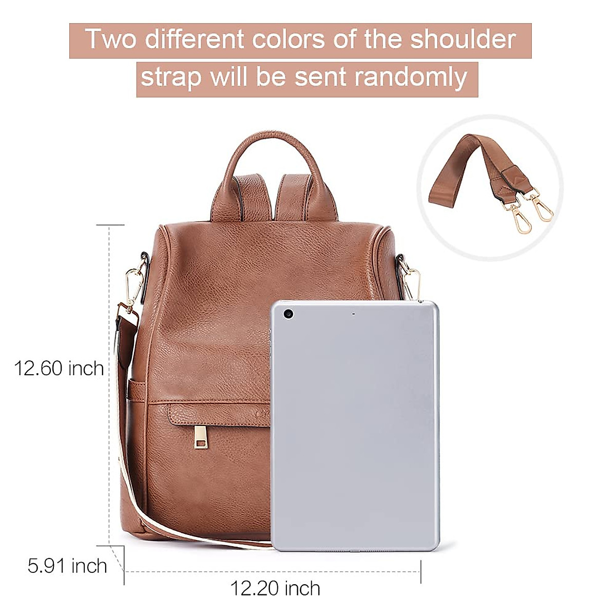 CLUCI Women Backpack Purse Fashion Crossbody Bags Purses for Women