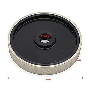 6 Inch Diamond Grinding Disc Grinding Wheels for Sharpening Metal Stone Grinding and Processing (320 Grit)