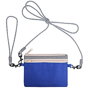KAVU Renrose Crossbody Wallet with Rope Strap-Wild River