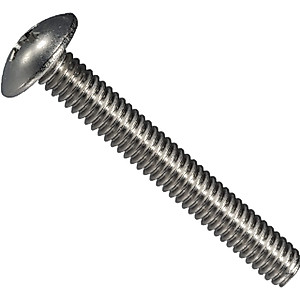 Hard-to-Find Fastener 014973203719 Phillips Truss Head Machine Screws, 8-32 x 1-1/4, Piece-8