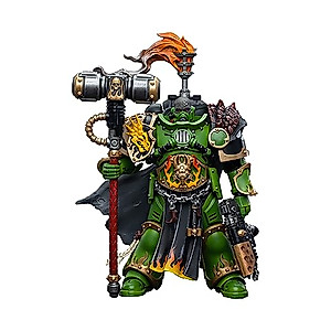 HiPlay JoyToy Warhammer 40K Salamanders Captain Adrax Agatone 1:18 Scale Collectible Action Figure