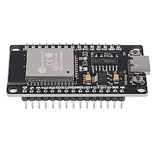 Type-C ESP32 ESP-32S Development Board 2.4GHz Dual-Mode WiFi Bluetooth Dual Cores Microcontroller Processor Integrated with ESP32s Antenna RF AMP Filter AP STA for Arduino IDE (3pcs Type-C ESP32)